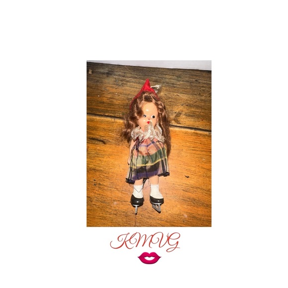 Knickerbocker | Toys | Vintage Vintage Knickerbocker Ice Skater 65 Girl ...